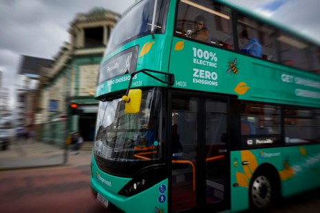 Government to invest almost £38m in hundreds of new green buses
