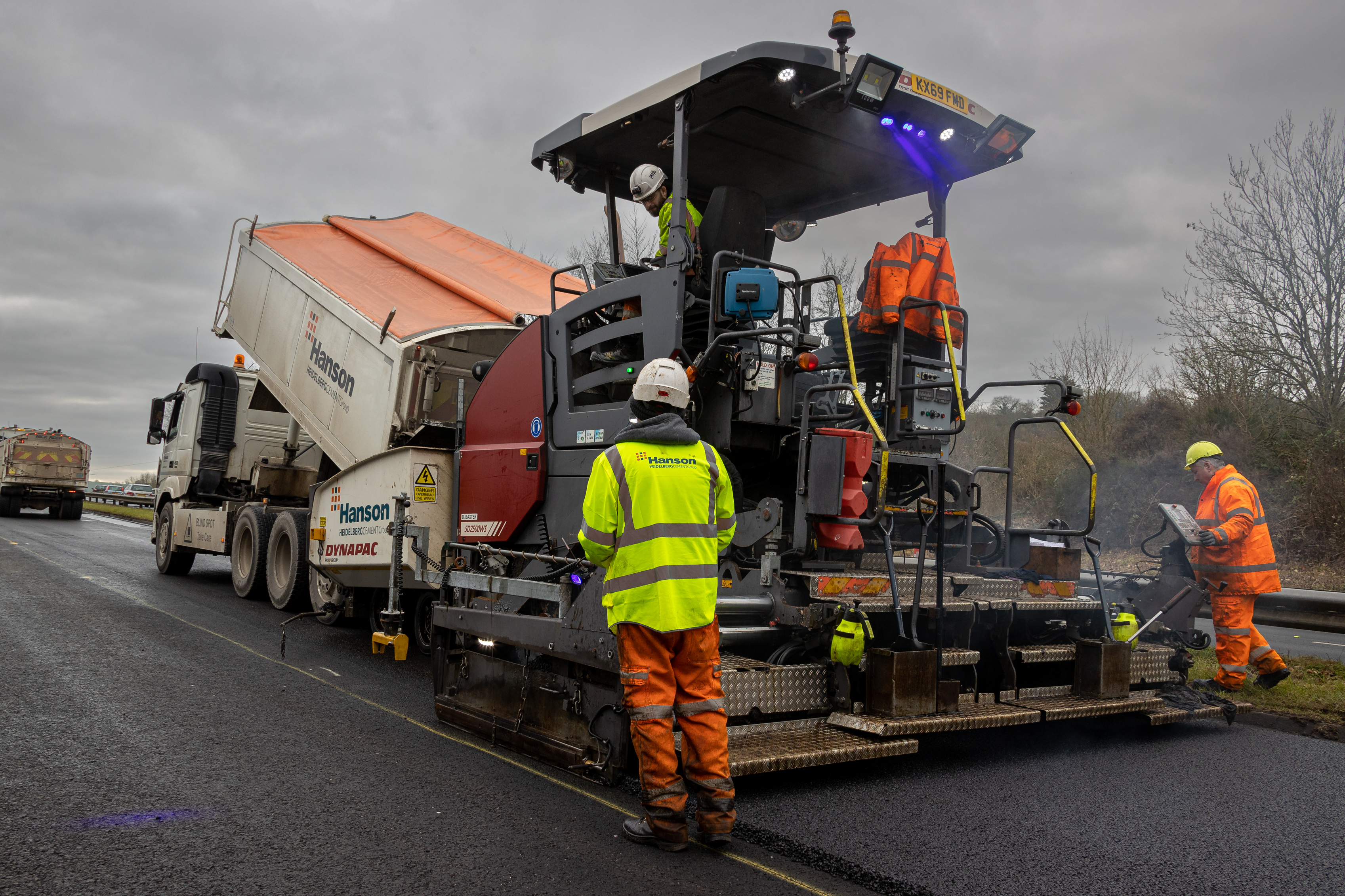Hanson trialling low carbon asphalt to resurface road network