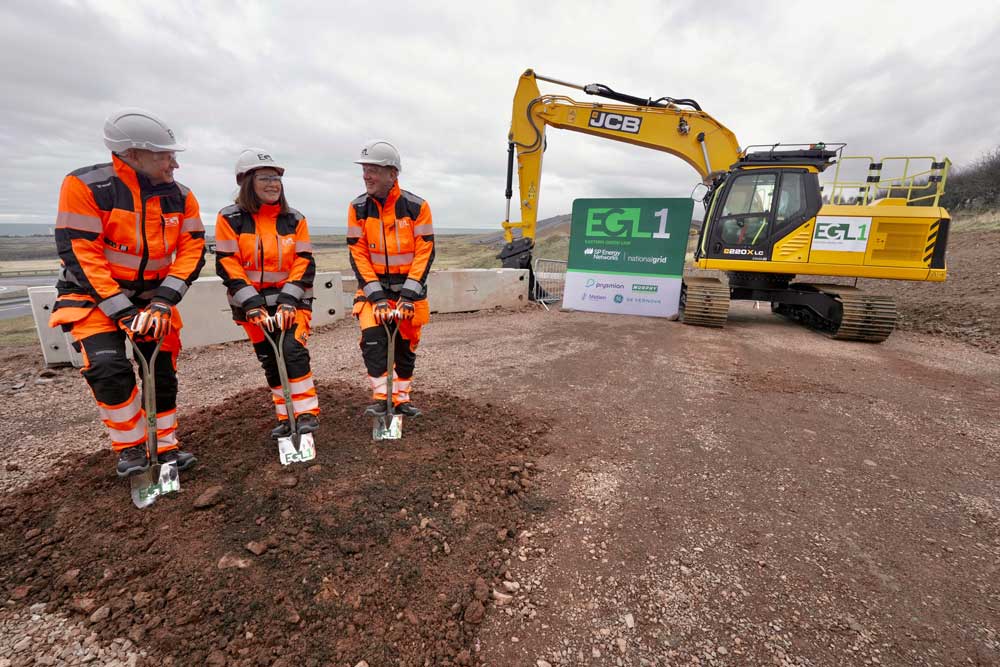 Construction under way on £2.5bn subsea electricity superhighway