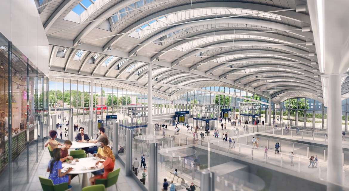 HS2 super-hub station recognised as outstanding for environmental designs